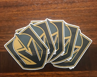 Vegas Golden Knights Sticker | Etsy