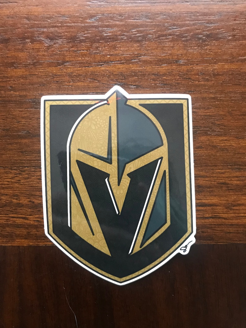 Golden Knights Sticker - Etsy