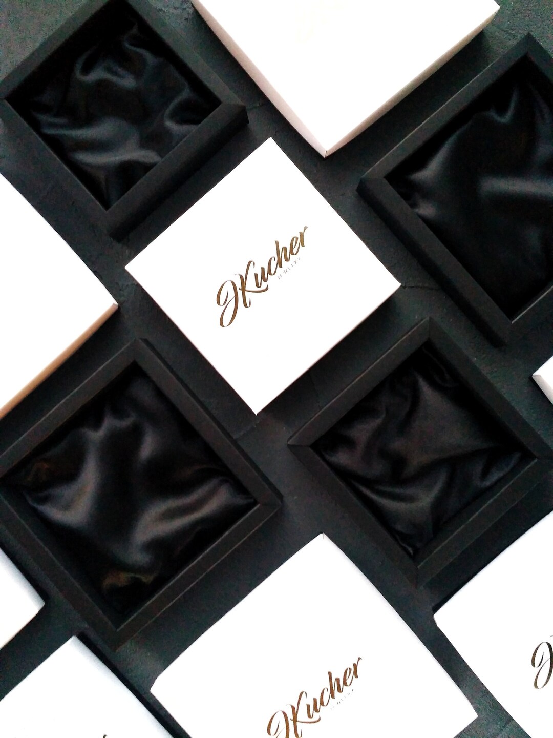 Custom Gift Boxes With Brand Name, Personalized Jewelry Packaging Box ...