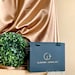 Custom Packaging Bags With Logo Dark Green Shopping Bag With - Etsy
