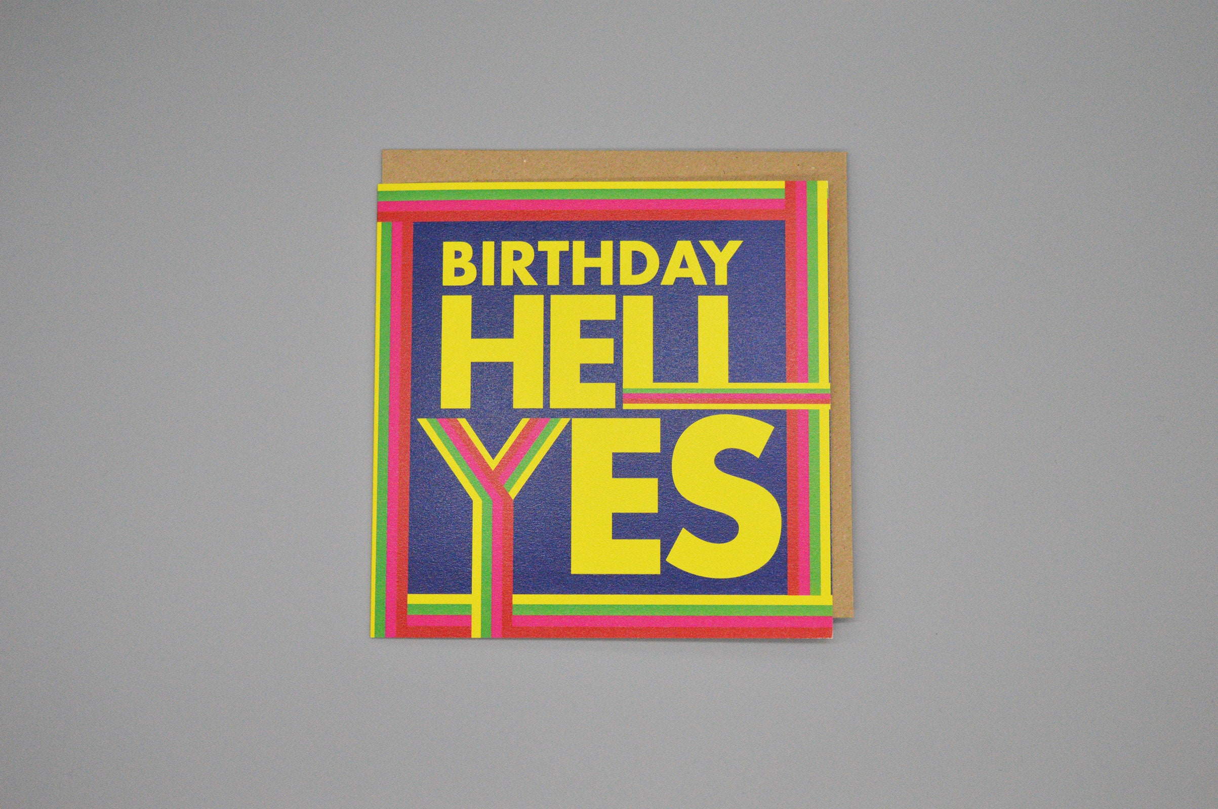 Birthday Hell Yes Card Individual - Etsy.de