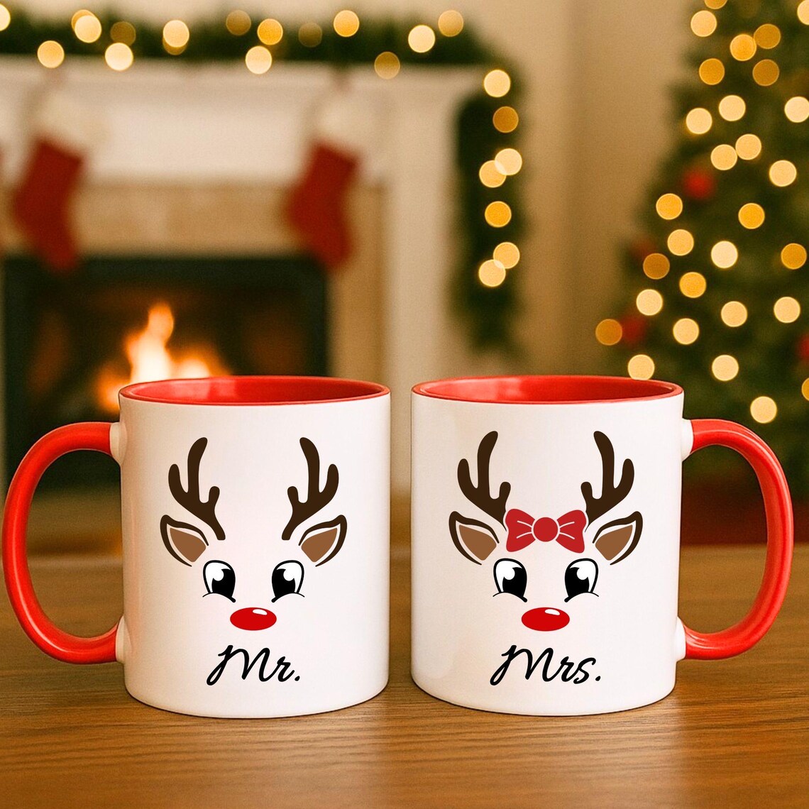 Personalized Christmas Mug for Kids or Family Custom Name Holiday Cocoa ...