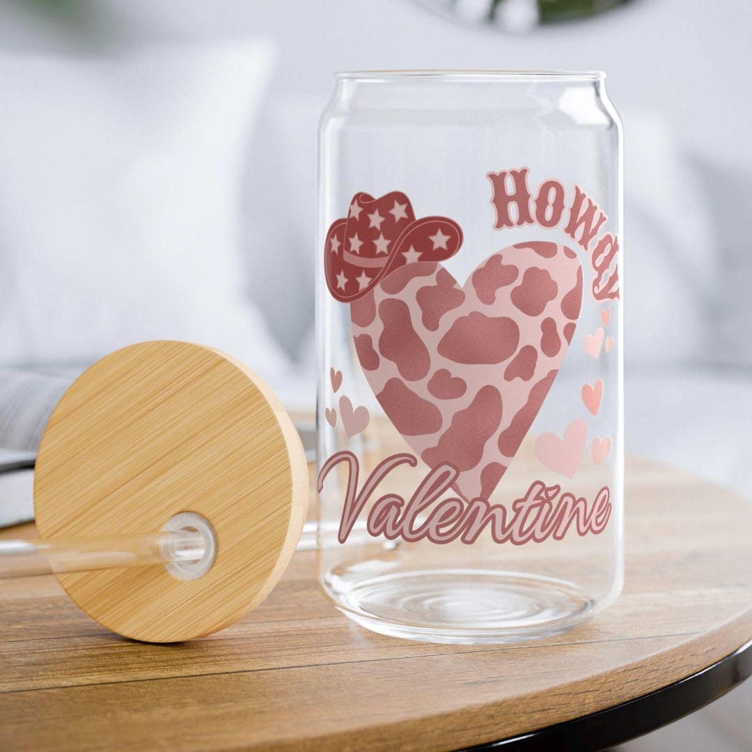 Western Glass Tumbler Valentines Day Gift Idea for Best Friend Funny ...