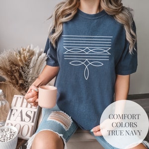 Western Boot Stitch Shirt Country Rodeo Outfit Tee Cowgirl Birthday ...