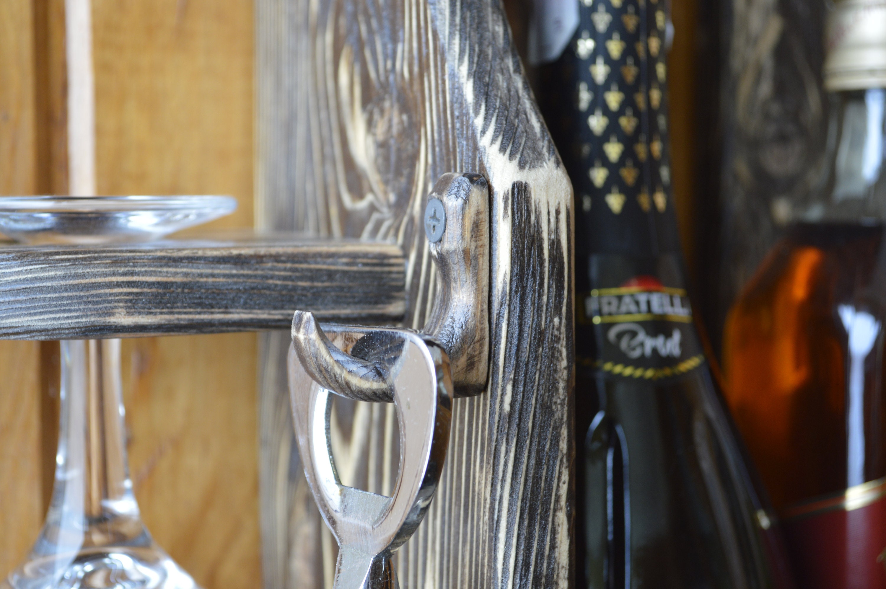 Beautiful Wooden Wine Rack Home Bar Furniture Wine Storage - Etsy Canada