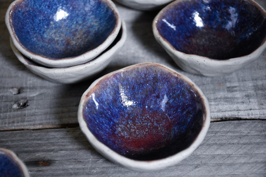 Cosmos Purple Trinket Dish - Etsy