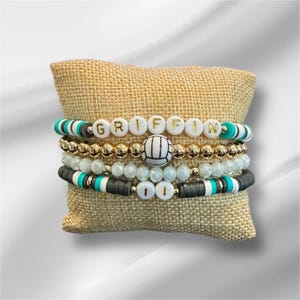 Personalized Sports Bracelets - Etsy
