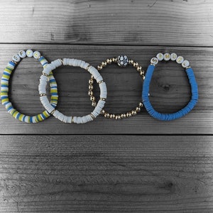 Personalized Sports Bracelets - Etsy