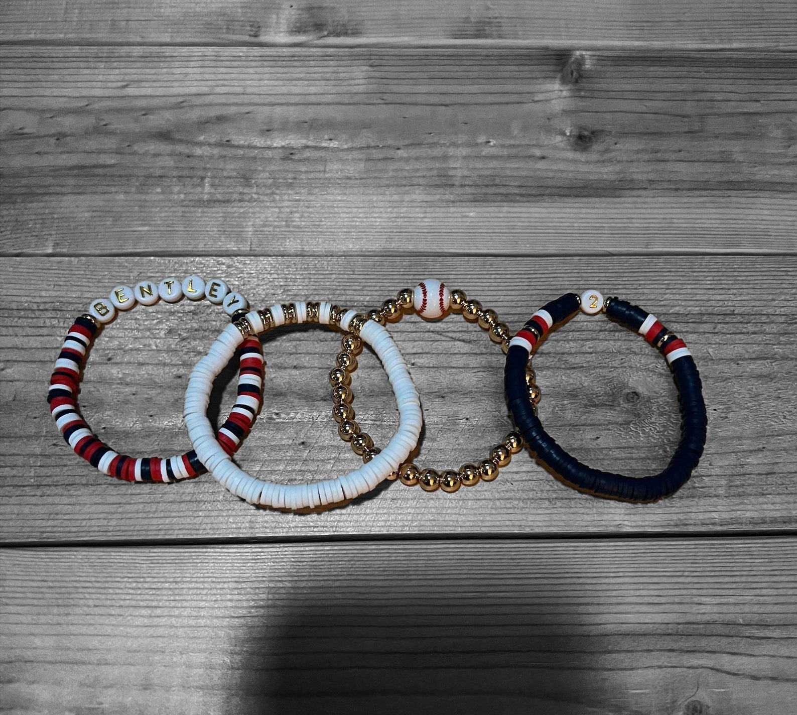 Personalized Sports Bracelets - Etsy
