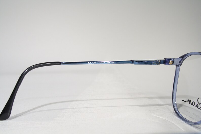 Unworn Vintage ELAN 7001 'blue' Clear Seethru Gorgeous Late 80's ...