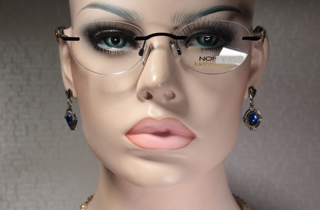 Rimless French NOMAD by MOREL Mod. 1800N Eyeglasses Glasses Frames for ...