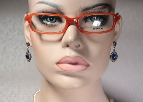 Unworn Early 2000's KILLER LOOP 7020 Patterned Orange… - Gem