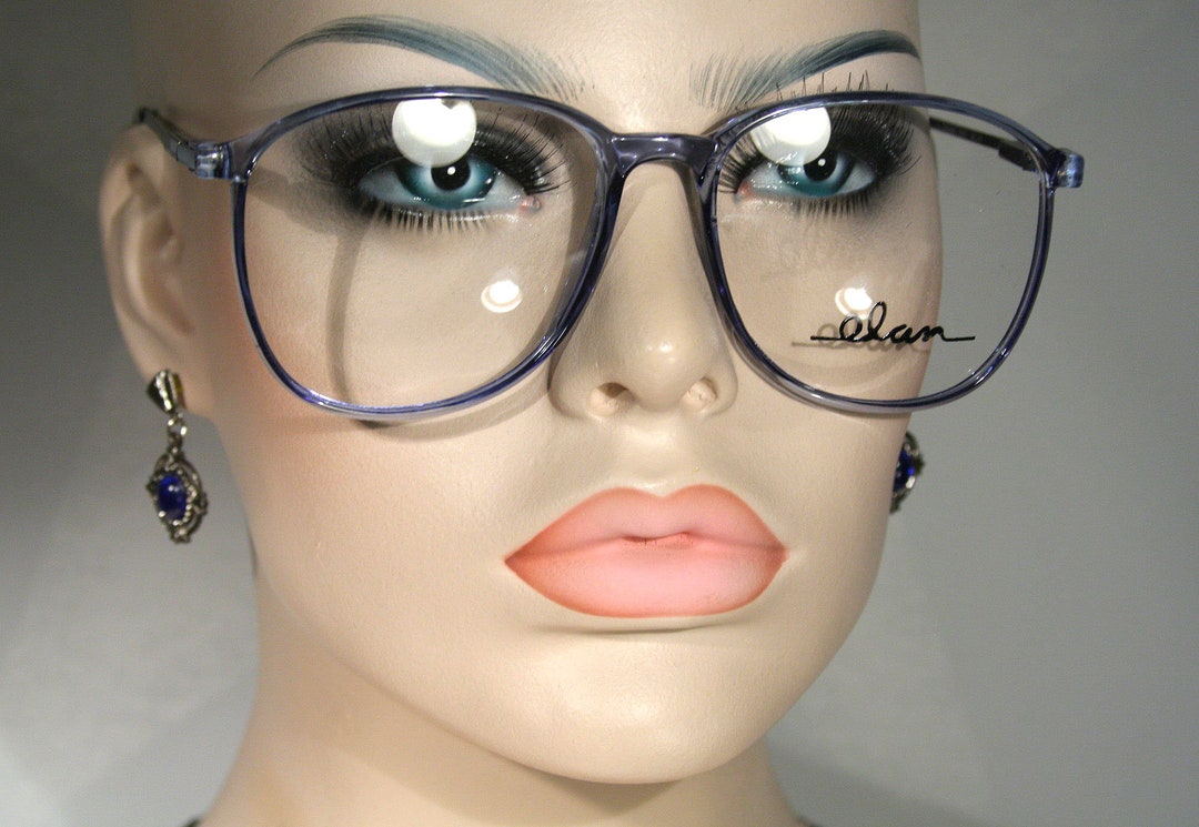 Unworn Vintage ELAN 7001 'blue' Clear Seethru Gorgeous Late 80's ...