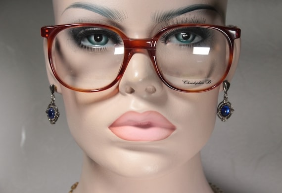 Early 1980s CHRISTOPHER D. Oversized Italian Honey Br… - Gem
