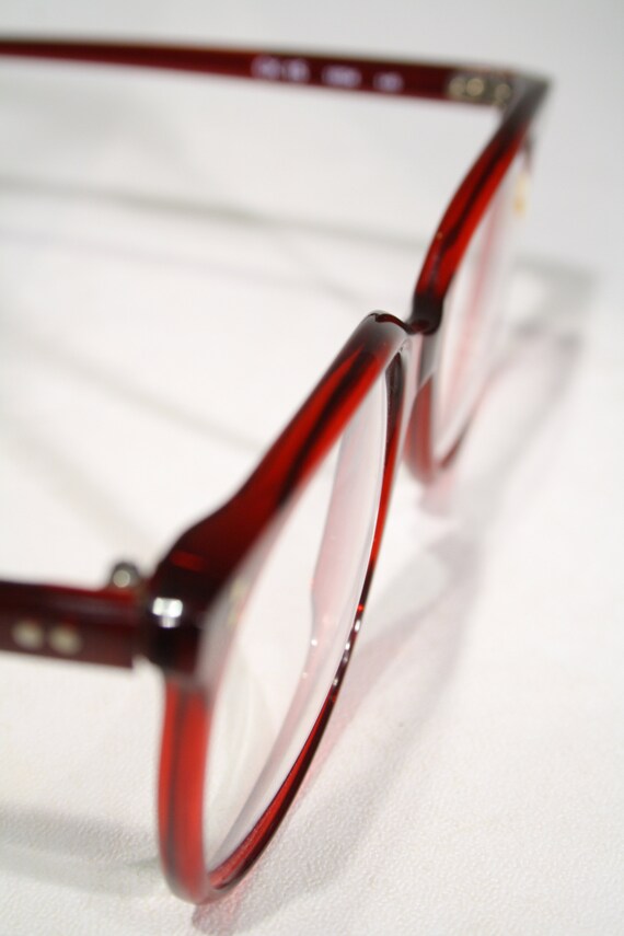 Early CALVIN KLEIN model CK 15 Semi Clear Burgundy or… - Gem