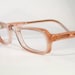 Vintage 80's SRO styl Rite Optical Model kiley Sp Clear Peach & Pearl ...