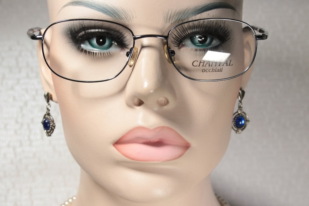 Medium Large CHANTAL 82160 C3-2 Unassuming Thin Silver-blue Chrome and ...