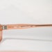 Vintage 80's SRO styl Rite Optical Model kiley Sp Clear Peach & Pearl ...
