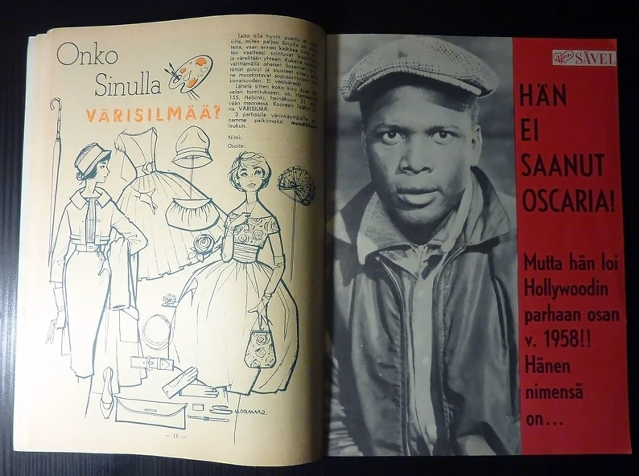 Finnish 1959 Ajan Sävel Magazine With BRIGITTE BARDOT Cover, Deborah ...