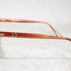 Unworn Vintage 1970's Italian FARBEN Orange Brown Tortoise Panto Style ...