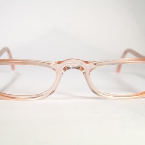 Vintage 80's SRO (styl Rite Optical) Model "kiley Sp" Clear Peach ...