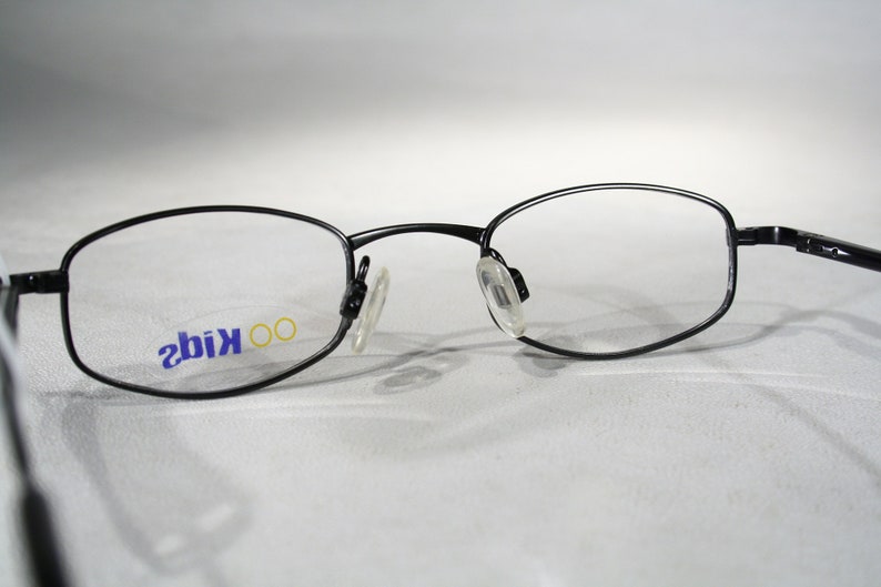 Super Tiny Small Petite Size XS Angular Metal Black Eyeglass | Etsy