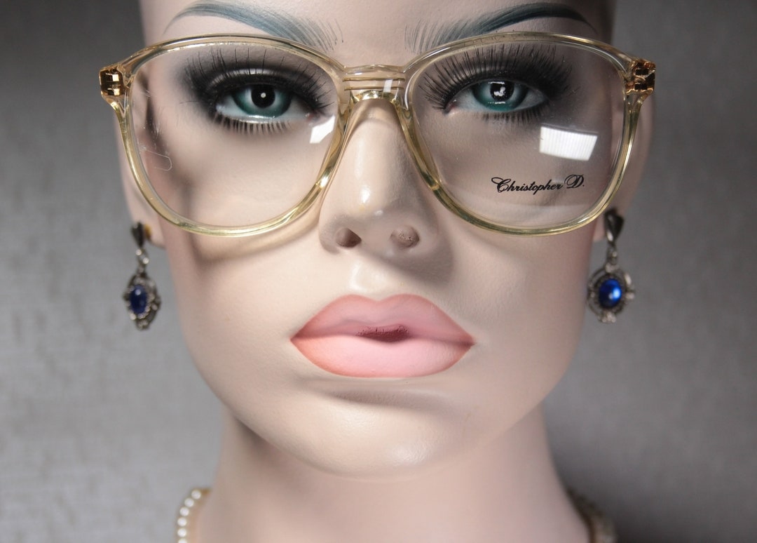 Small Unworn CHRISTOPHER D. (dunhill) Mod. 1595 True 1970's Clear Pale ...