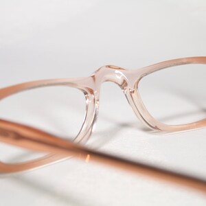 Vintage 80's SRO (styl Rite Optical) Model "kiley Sp" Clear Peach ...