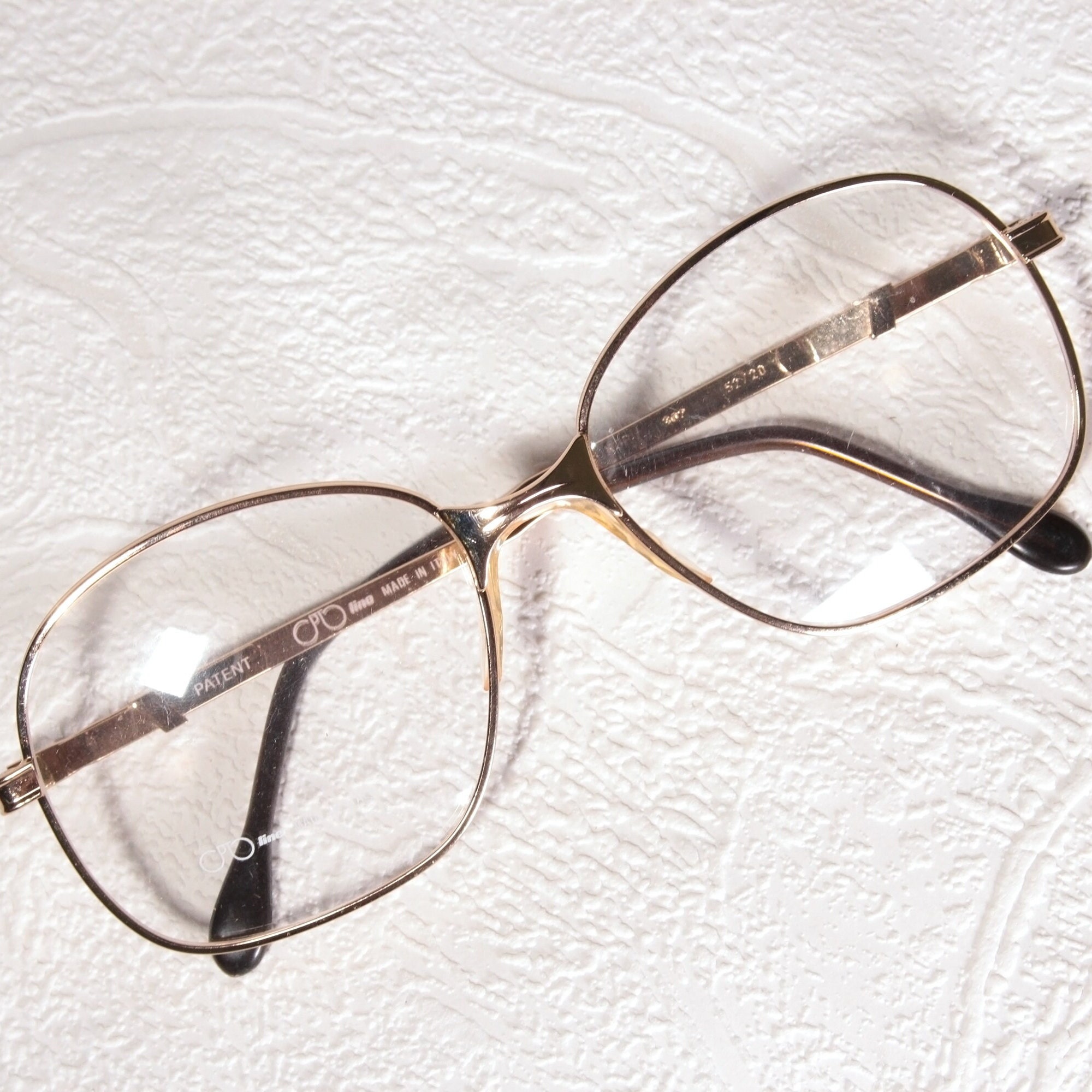 Unworn 18K Gold Plated Italian OPTOLINE Vintage Late 1970's Early 1980 ...