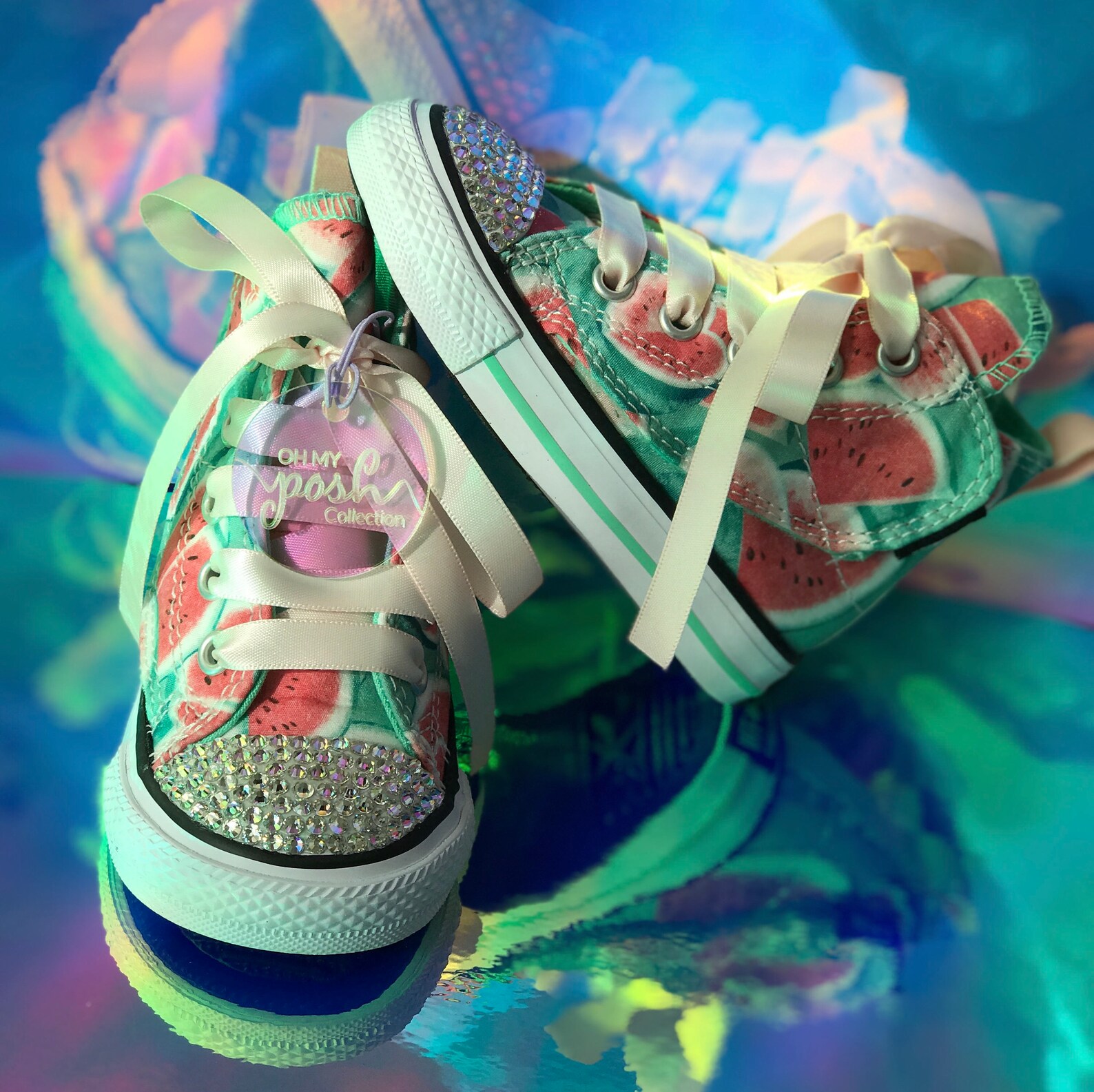 One in a Melon Custom Converse Shoes and Authentic Jojo Siwa - Etsy