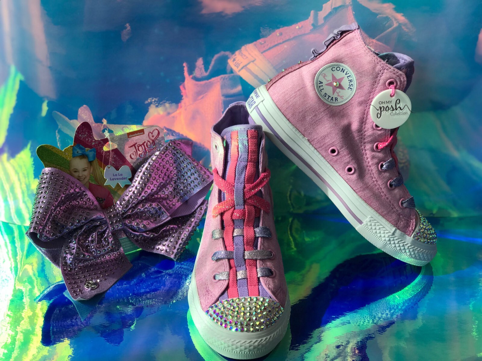Jojo Girl Inspired Custome Converse Shoes and Signature Hair - Etsy Norway