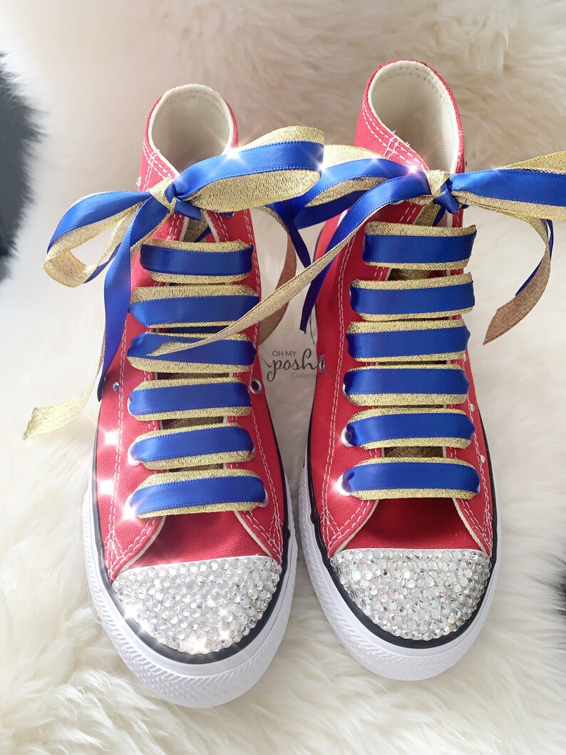 Super Hero Shoes Personalized WW Converse Shoes Inspired | Etsy