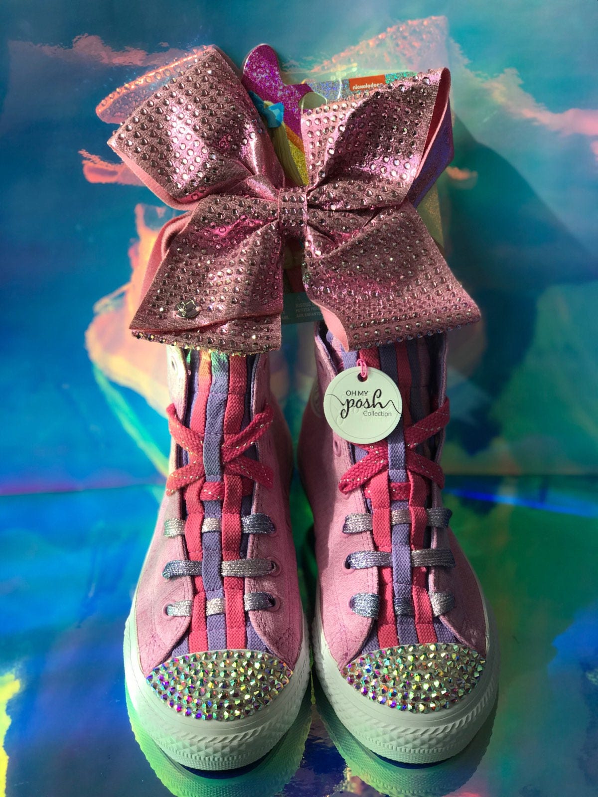 Jojo Girl Inspired Custome Converse Shoes and Signature Hair - Etsy Norway