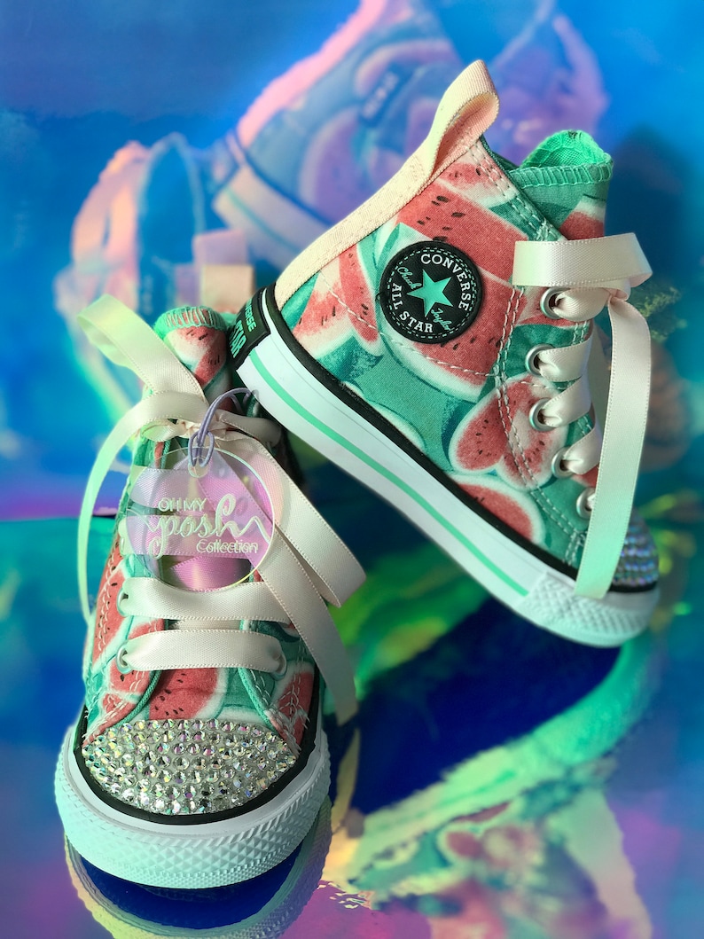 One in a Melon Custom Converse Shoes and Authentic Jojo Siwa | Etsy