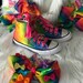 Jojo Siwa Inspired Dream Tour Custom Rhinestone Converse Shoes and Hair ...