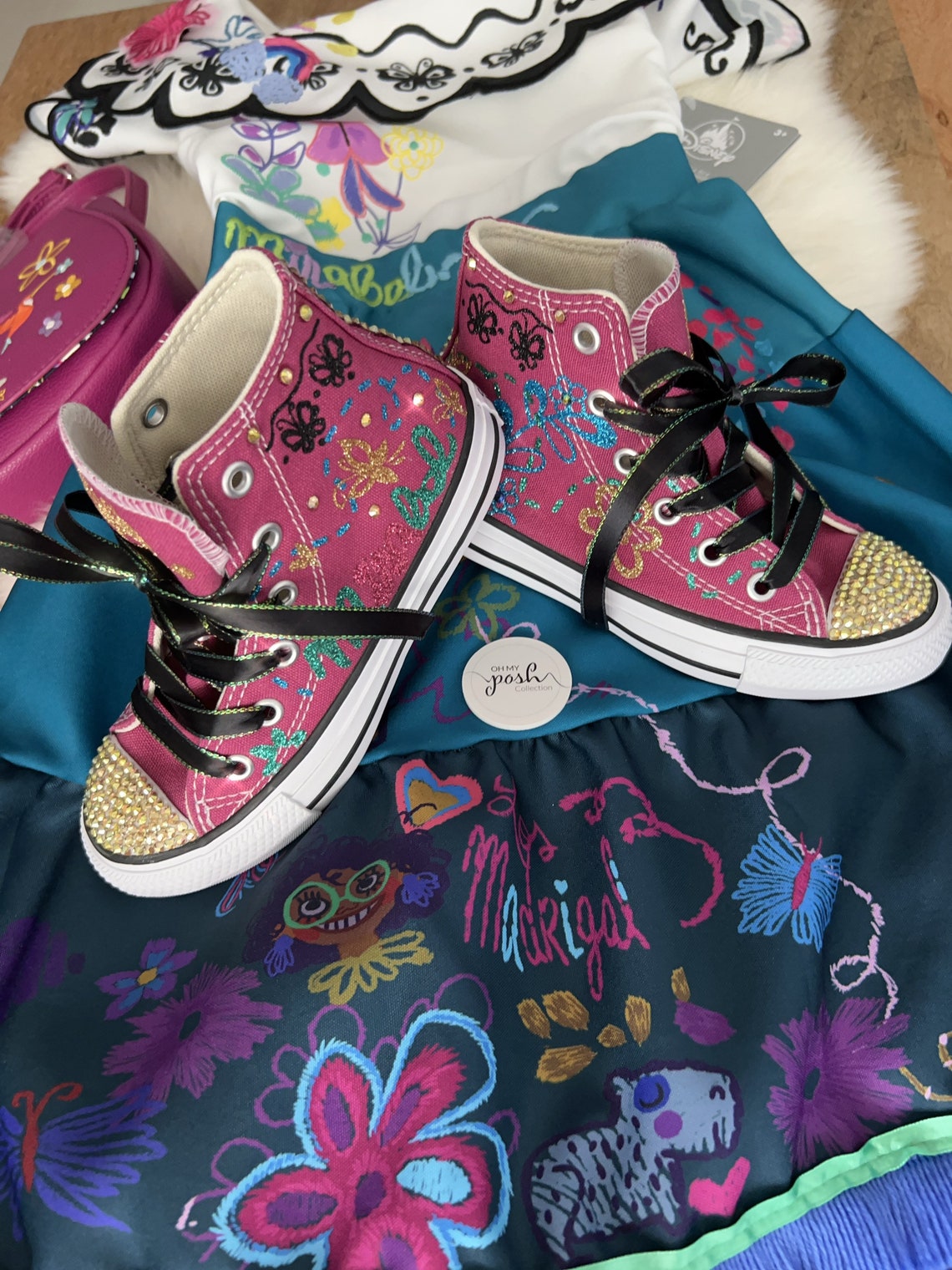 Encanto Mirabel Shoes Mirabel Costume Personalized Converse | Etsy Canada