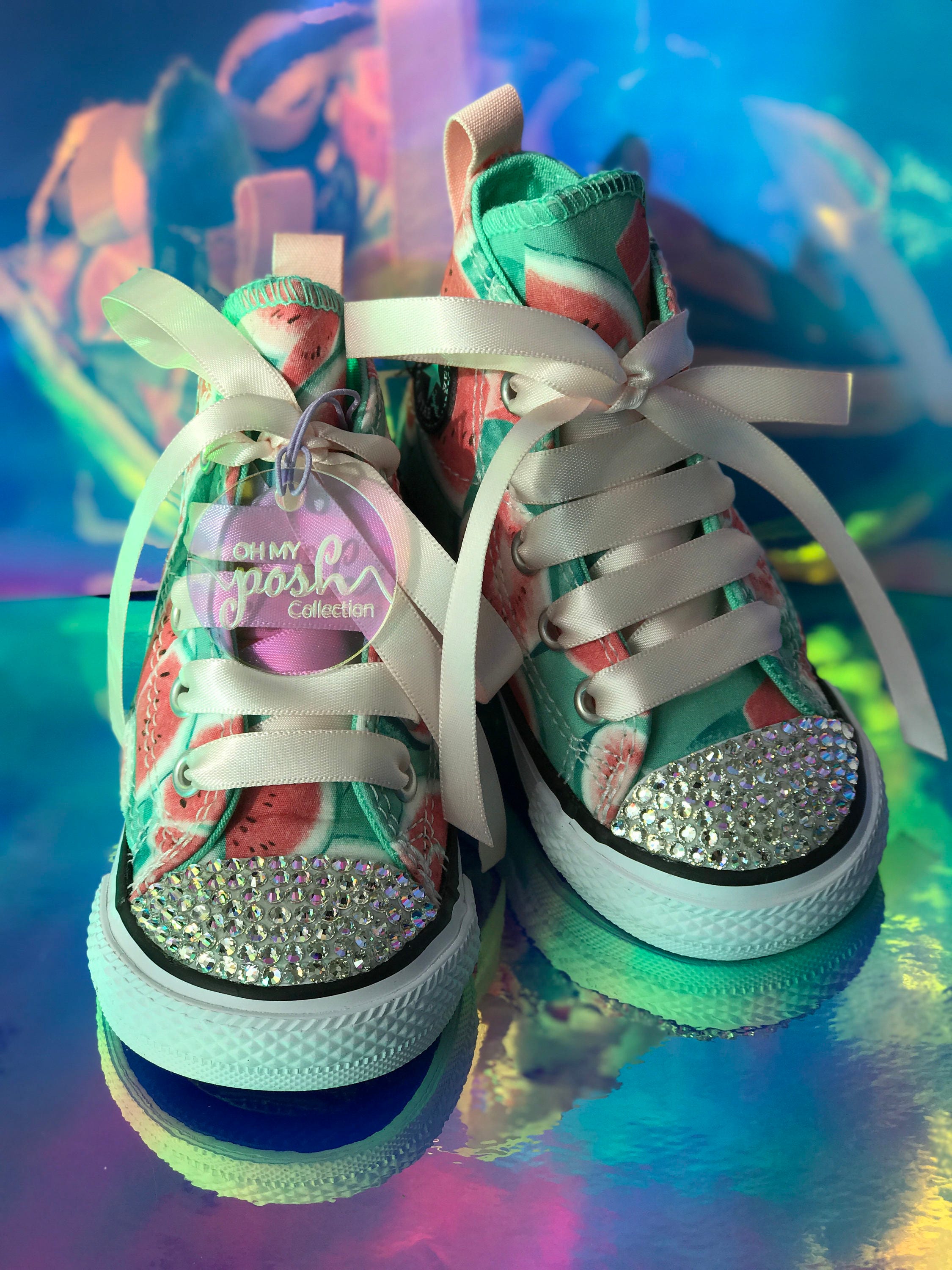 One in a Melon Custom Converse Shoes and Authentic Jojo Siwa - Etsy