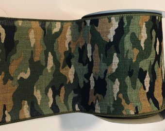 Camouflage Ribbon - Etsy