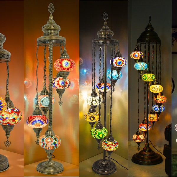 Turkish Floor Lamp - Etsy