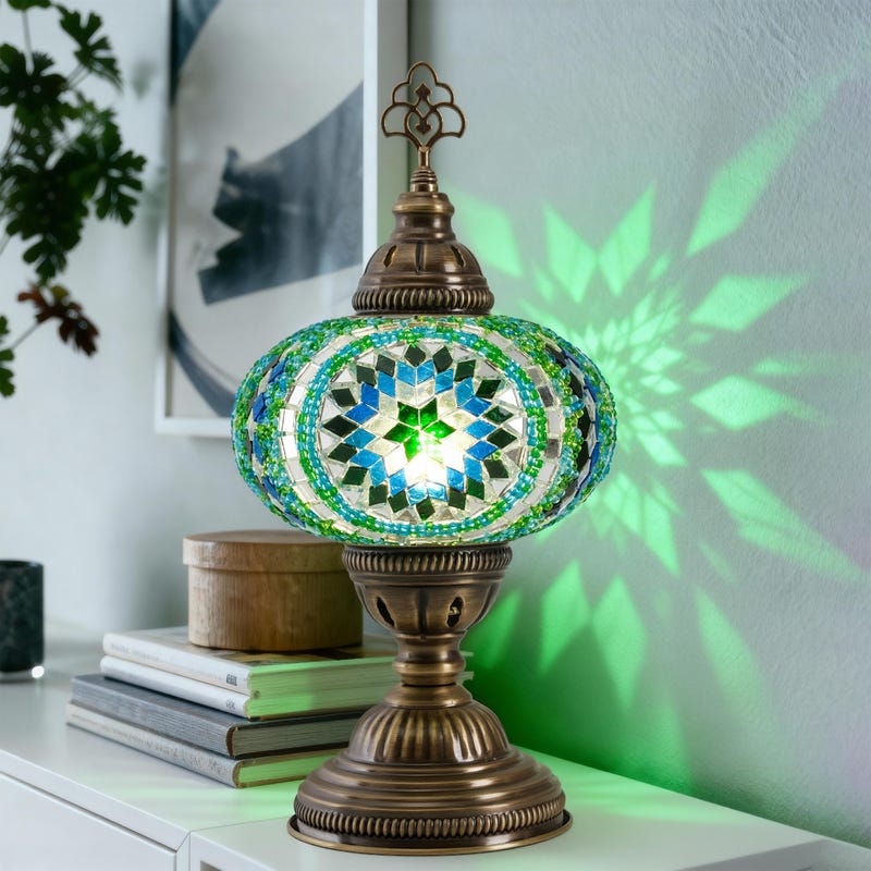 Green Light Bulb Lamp - Etsy