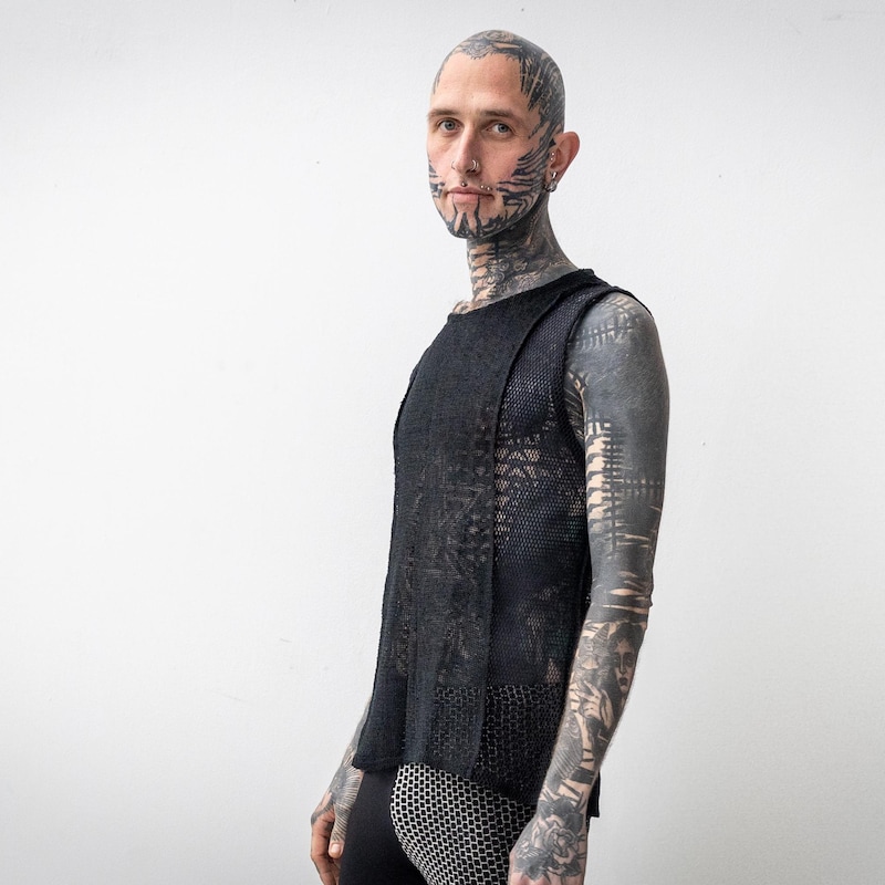 Tattoo Shirt Mesh - Etsy Denmark