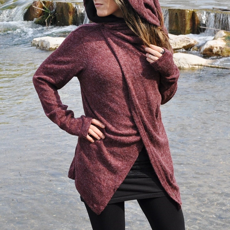 Cowl Neck Jacket - Etsy