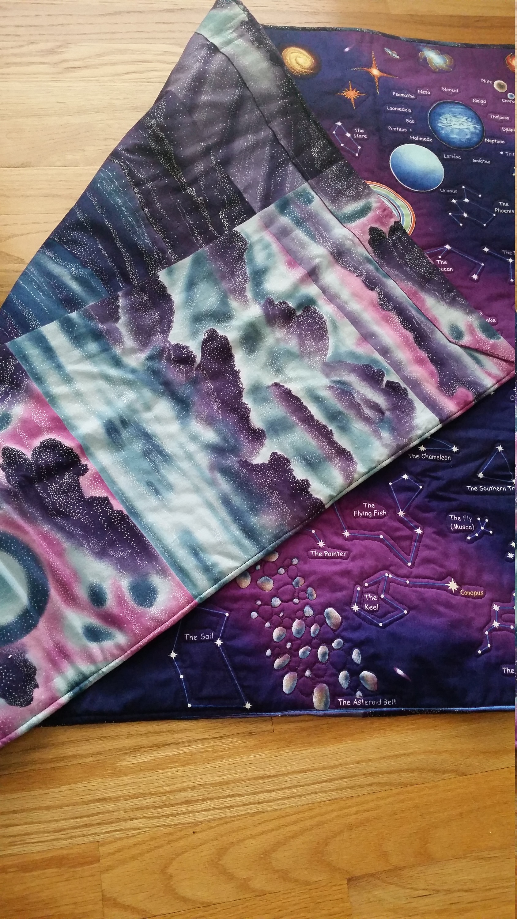 Quilt Wall Hanging Solar System Astronomy Universe Sun Planets - Etsy