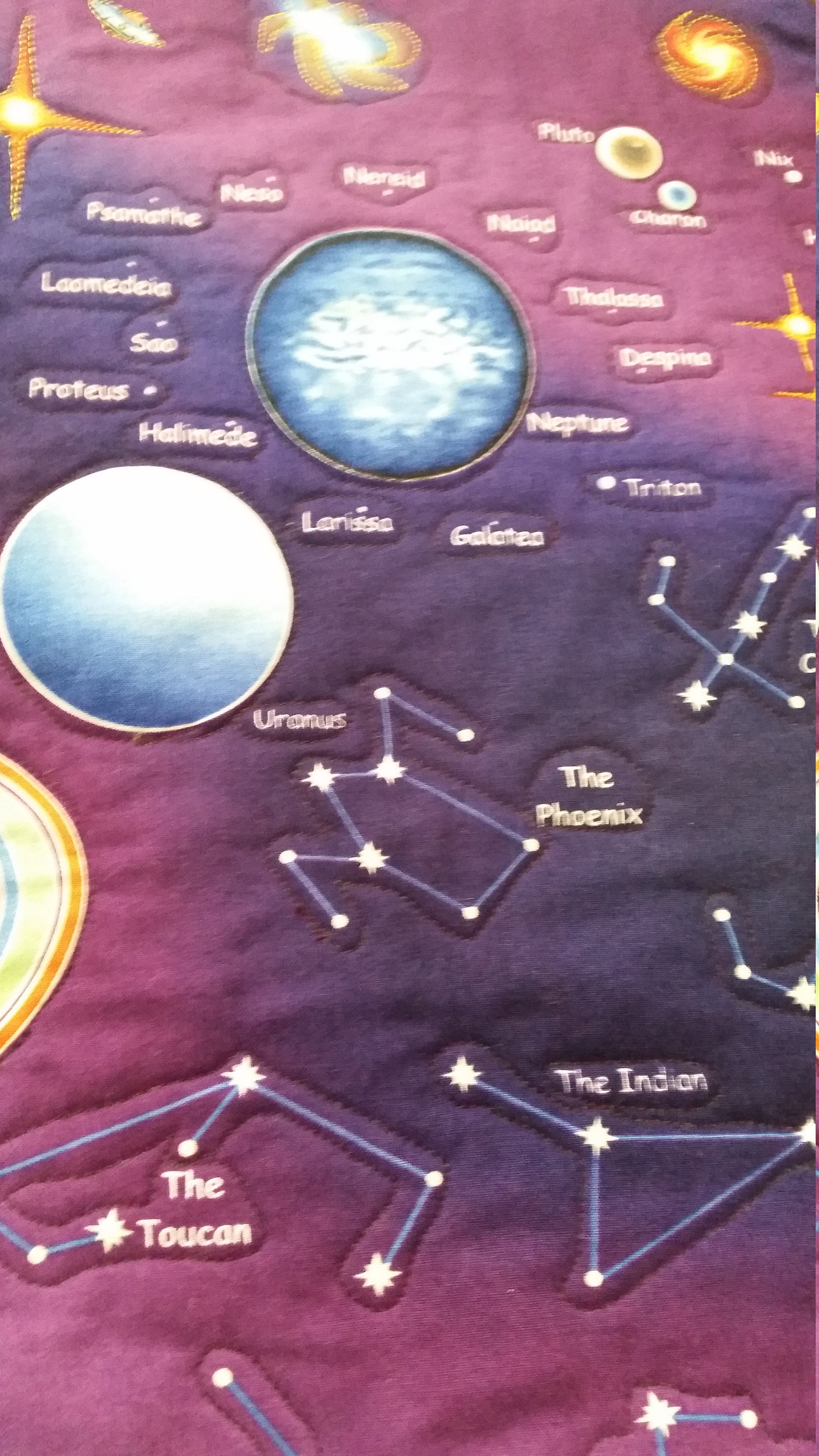 Quilt Wall Hanging Solar System Astronomy Universe Sun Planets - Etsy