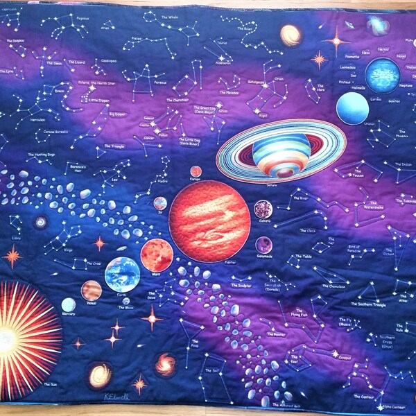 Space Quilt - Etsy