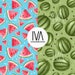 Watermelon Background Digital Paper Seamless Summer Patterns & Fruit ...