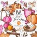 Thanksgiving Clipart, Fall Clipart, Autumn Clipart, Scrapbook, Fall ...