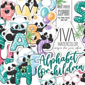 Unique Alphabet Patterns ABC Letters Printable Clipart Cute - Etsy