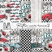 Race Car Seamless Digital Paper, Scrapbooking Pages Instant Download ...