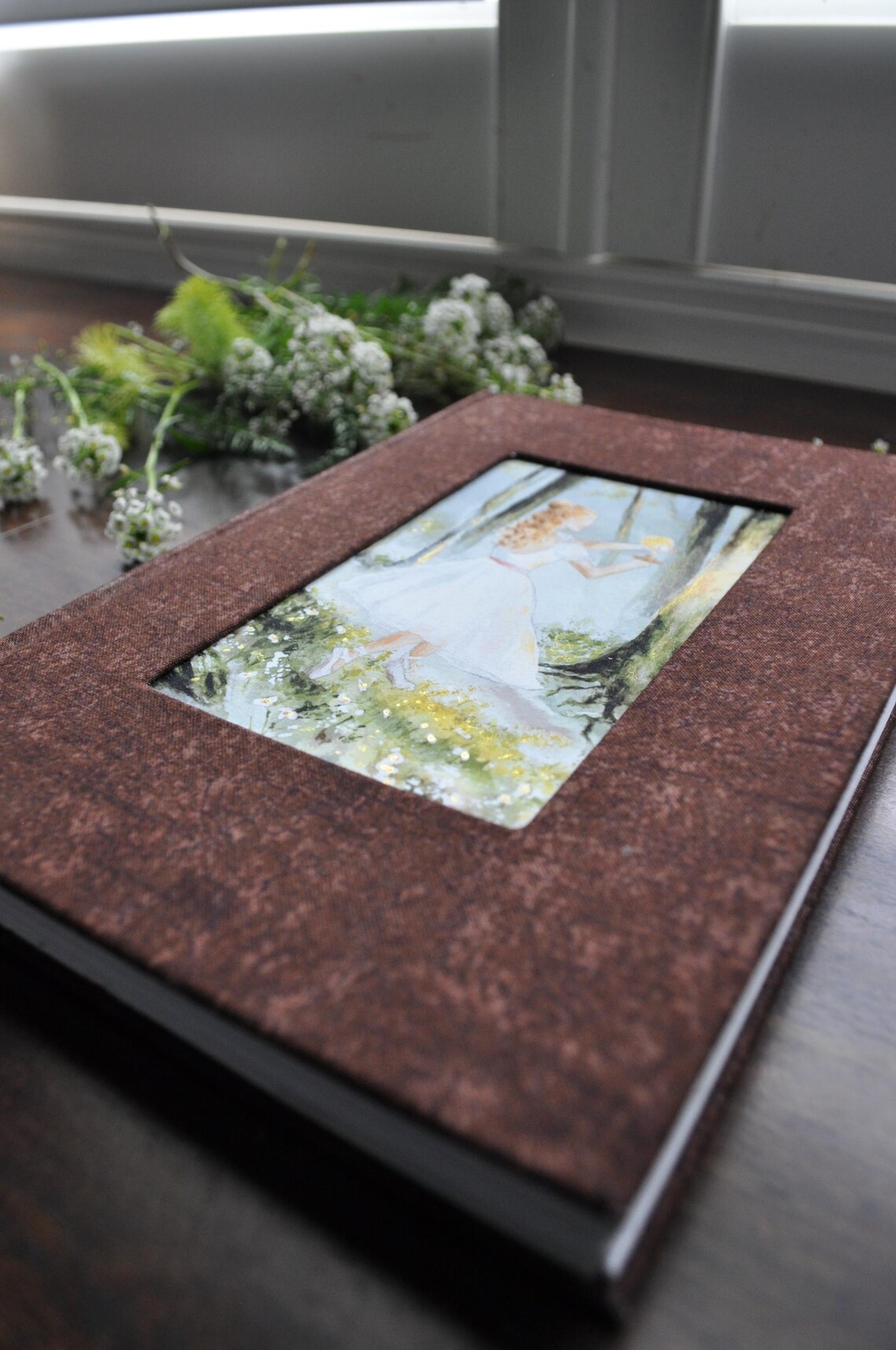 Handbound Book, Handbound Journal Hardcover Book, Ballerina Art, Book ...
